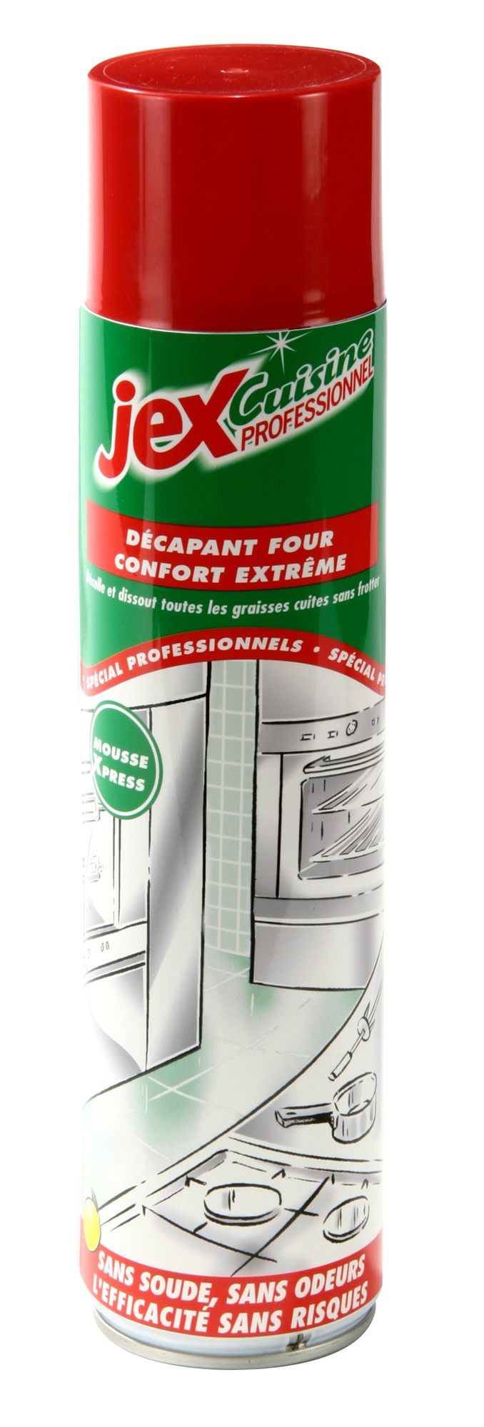 Jex Four decapant four sans soude caustique