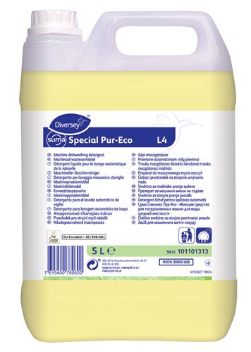 Suma special pur-eco L4 lavage vaisselle Ecolabel: Diversey