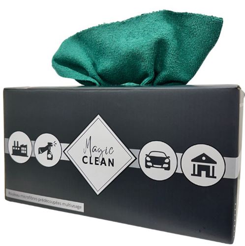 Boite distributrice pour rouleau microfibre