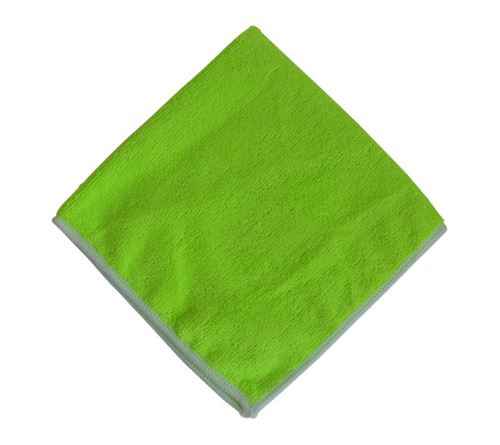 Chiffon microfibre vert