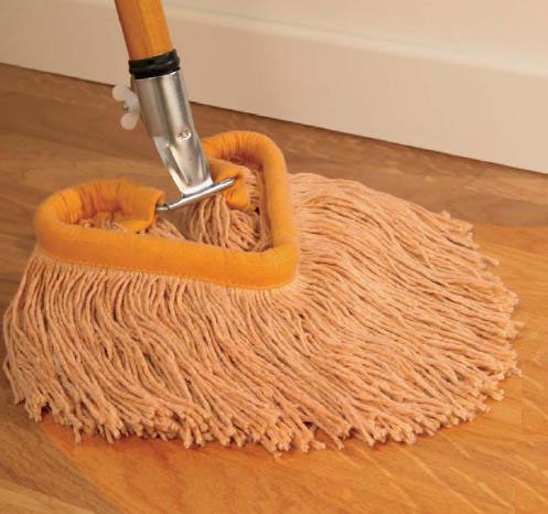 Balai franges O'Cedar triangulaire