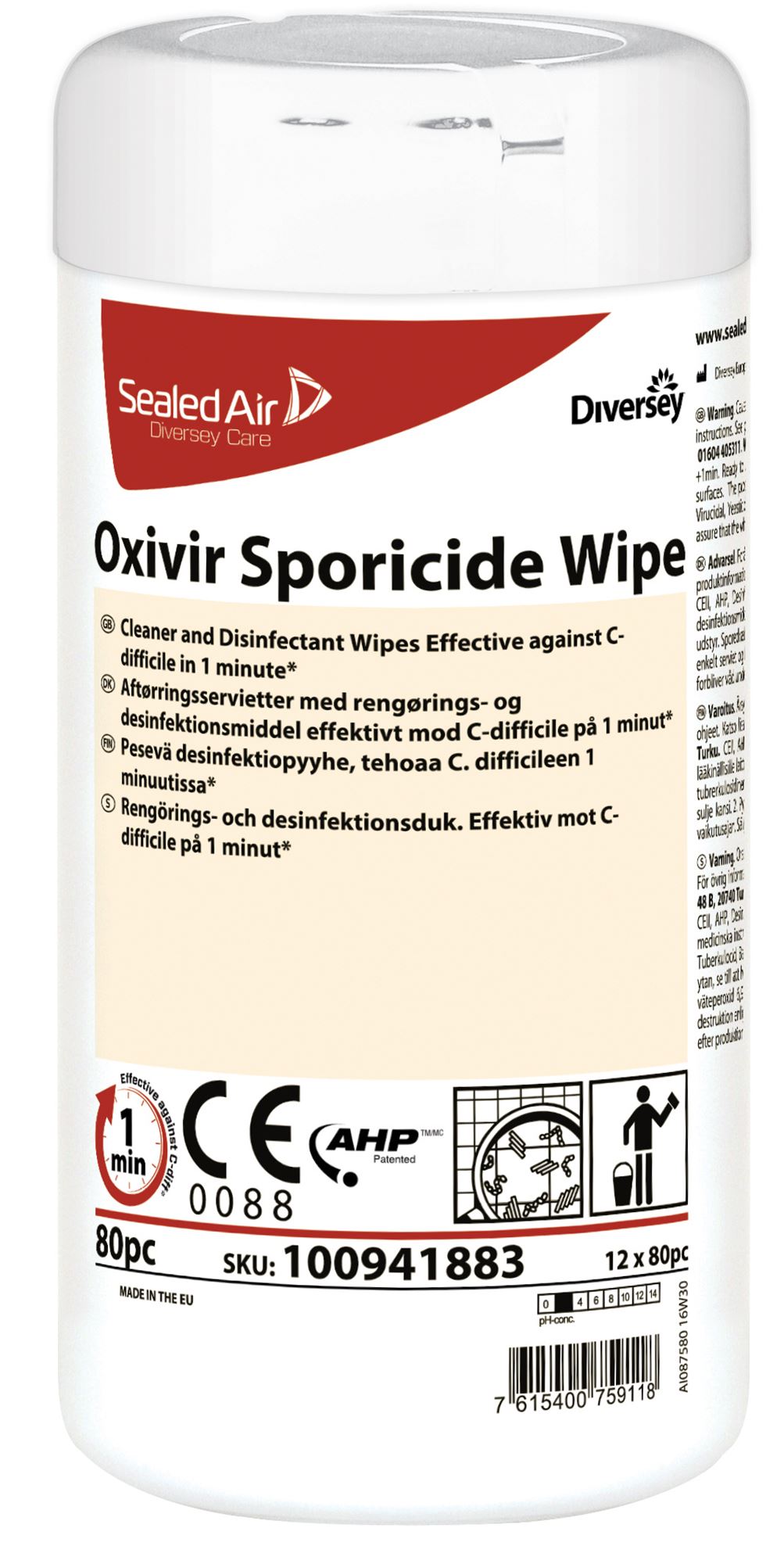 Oxivir Fiche Signalétique: Oxivir Désinfectant – AJRUZ