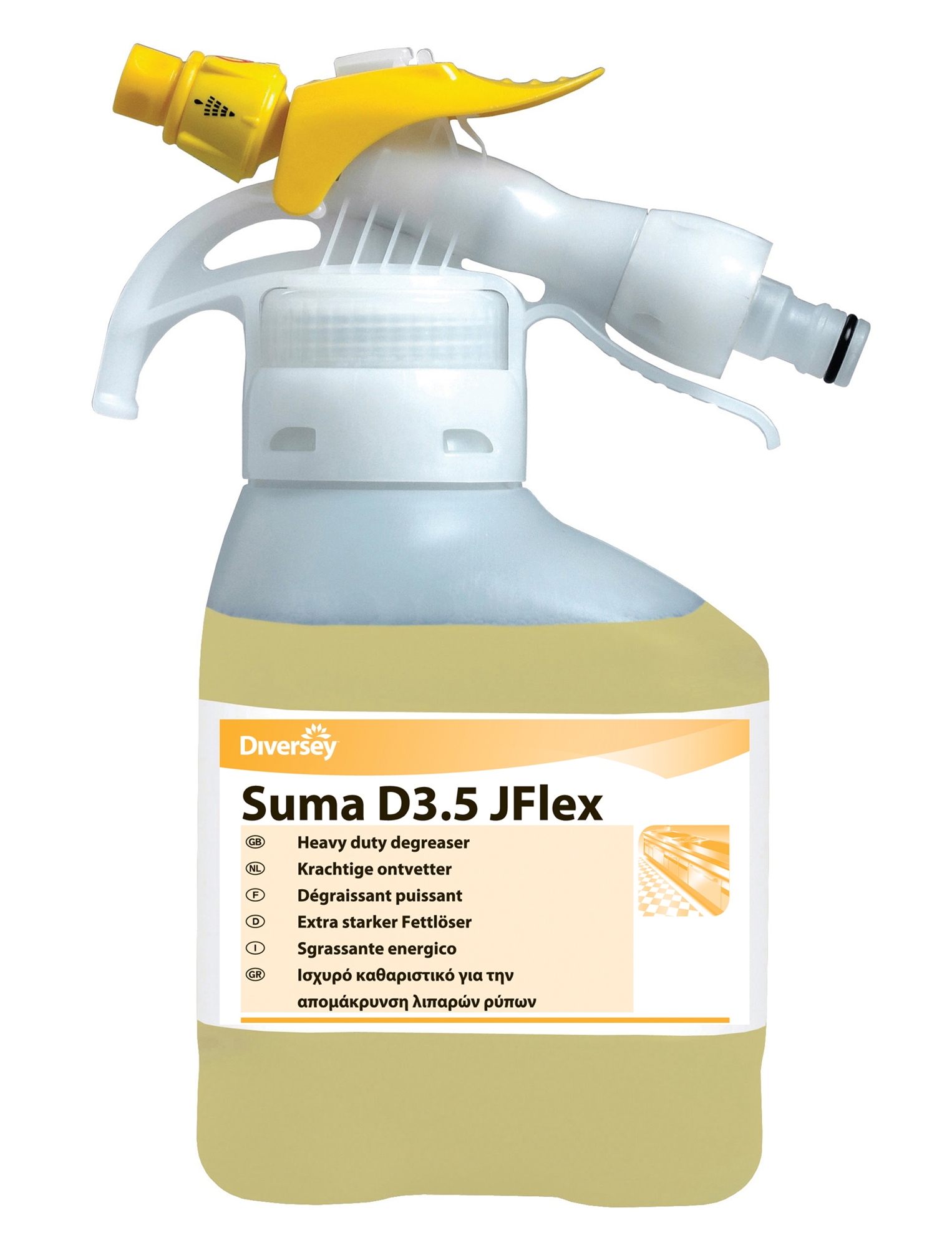 Degraissant cuisine Suma Force 3.5 JFlex carton de 1 x 1,5L