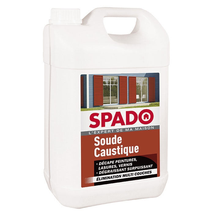 Spado soude caustique bidon 4kg
