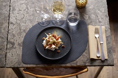 Set de table design noir bio dunicel 28x38