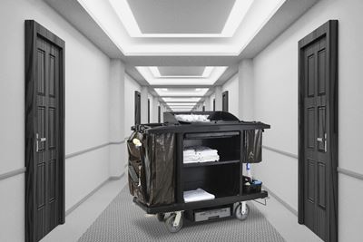 Chariot hotel étage grand modele